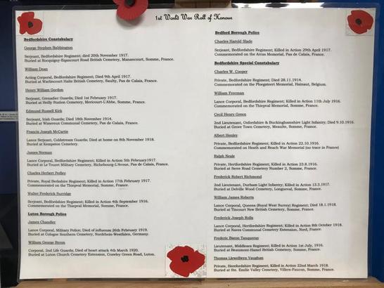 Bedfordshire Constabulary, Luton Borough Police, Bedford Borough Police ...