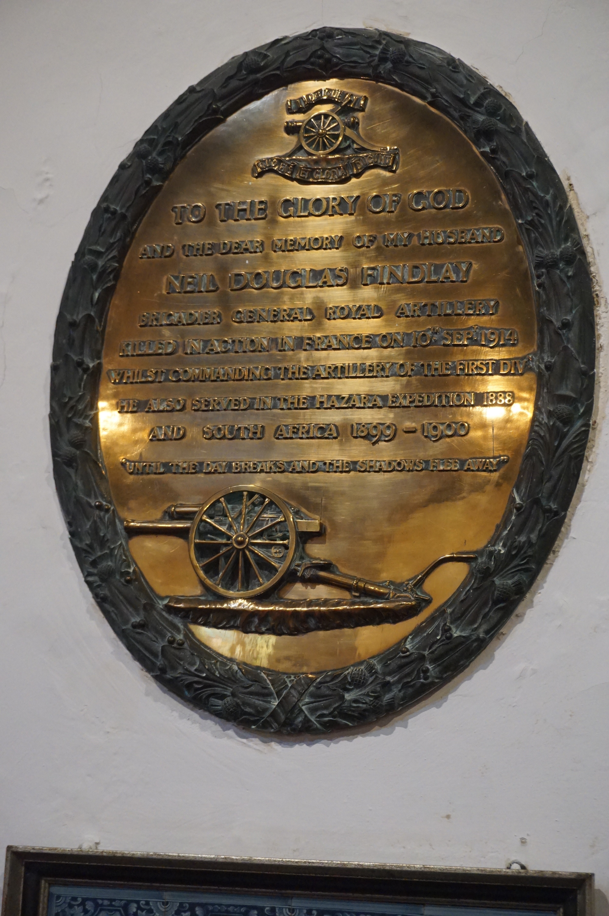 Brigadier General Neil Douglas Findlay, Royal Artillery