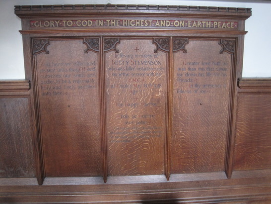 Bertha Gavin (Betty) Stevenson