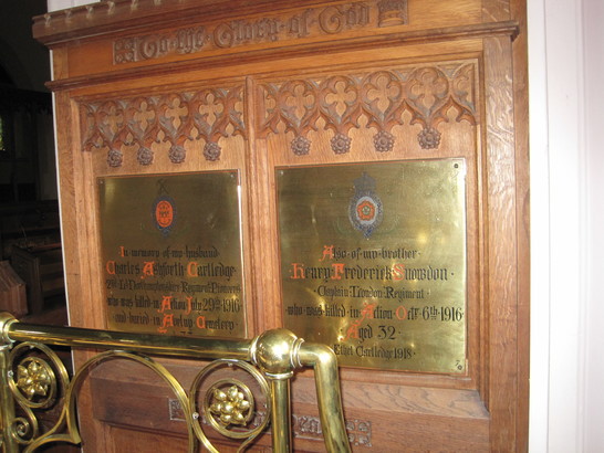 Charles Ashforth Cartledge and Henry Frederick Snowdon