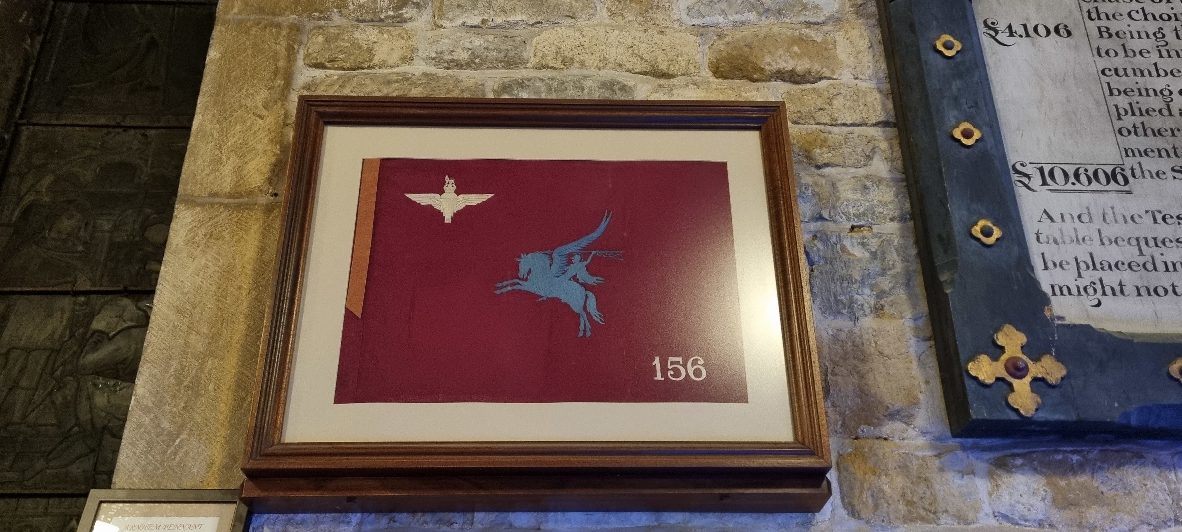 156 Bn Parachutre Regiment Arnhem Pennant