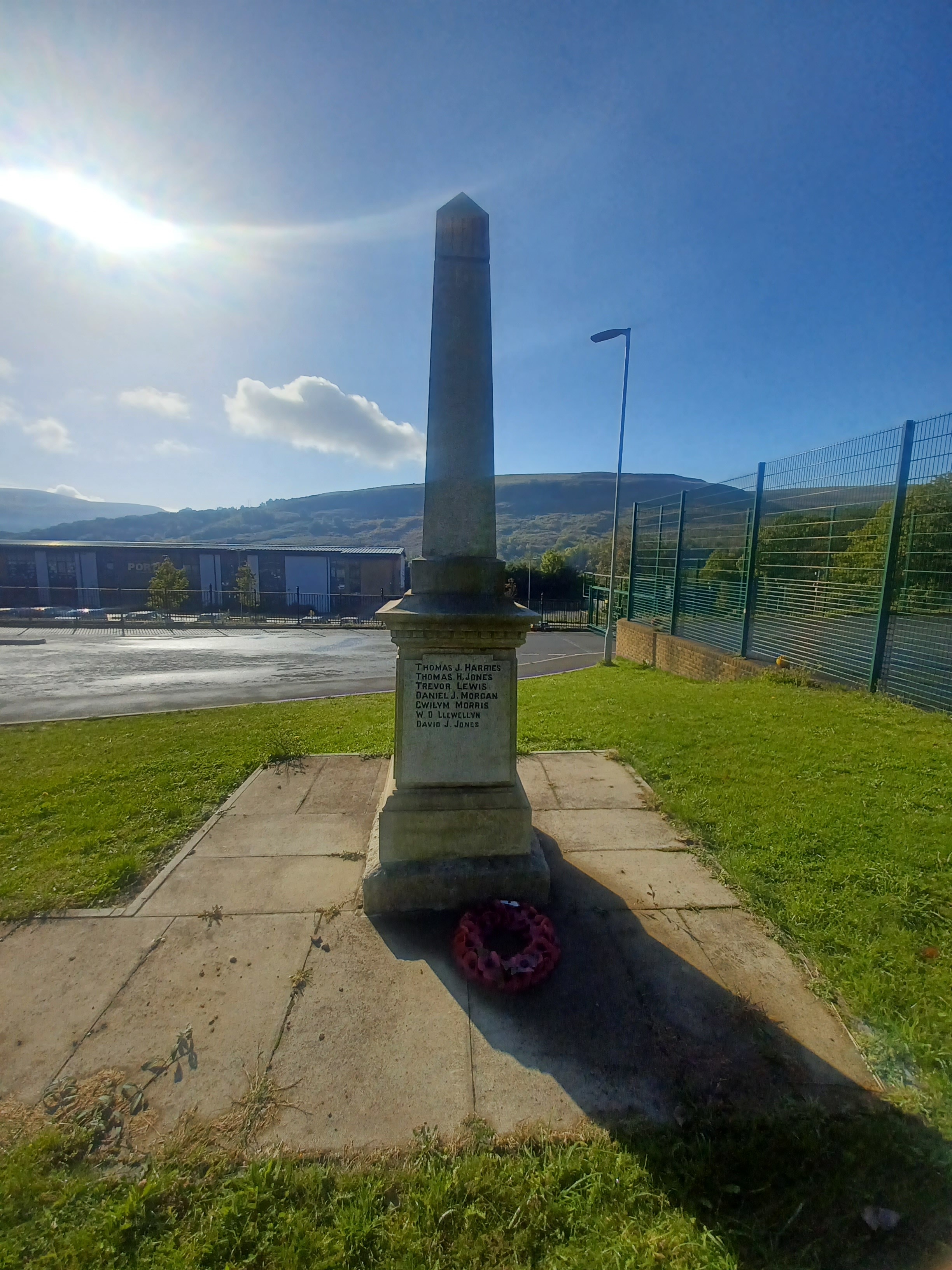Porth Community School- Obelisk