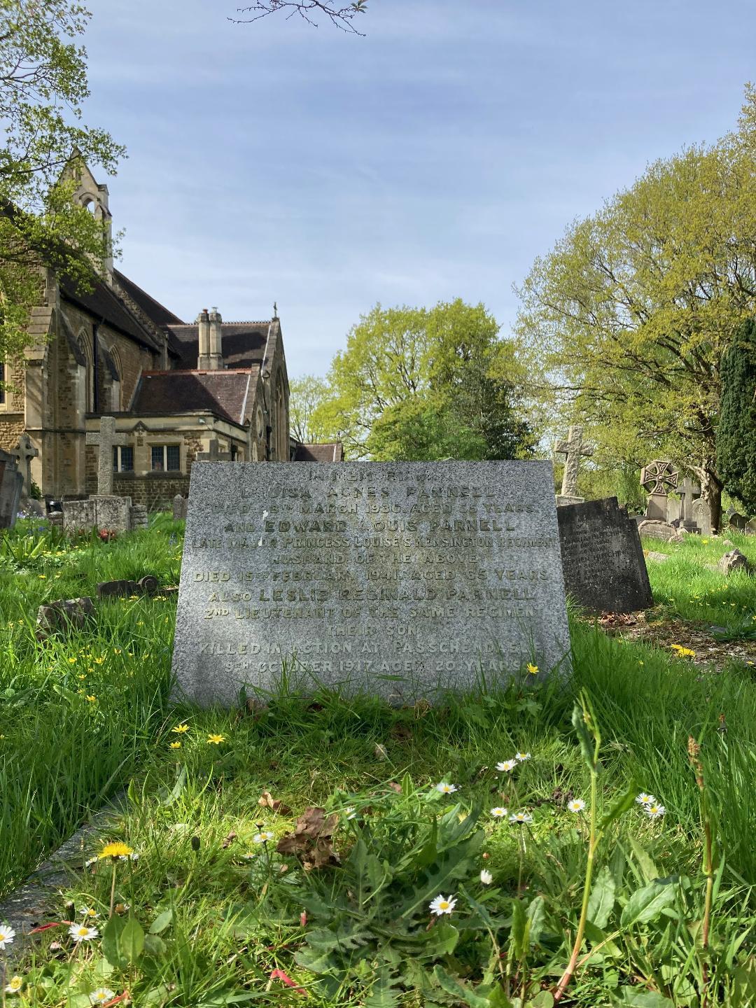Second Lieutenant Leslie Reginald Parnell