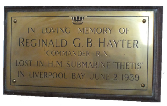 Commander Reginald Hayter RN