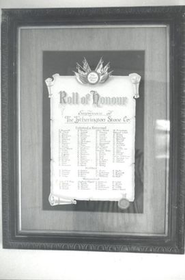 Tytherington Stone Quarry WW1