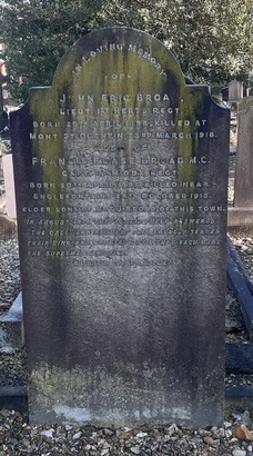 JOHN ERIC BROAD & FRANCIS BOASE BROAD M.C.