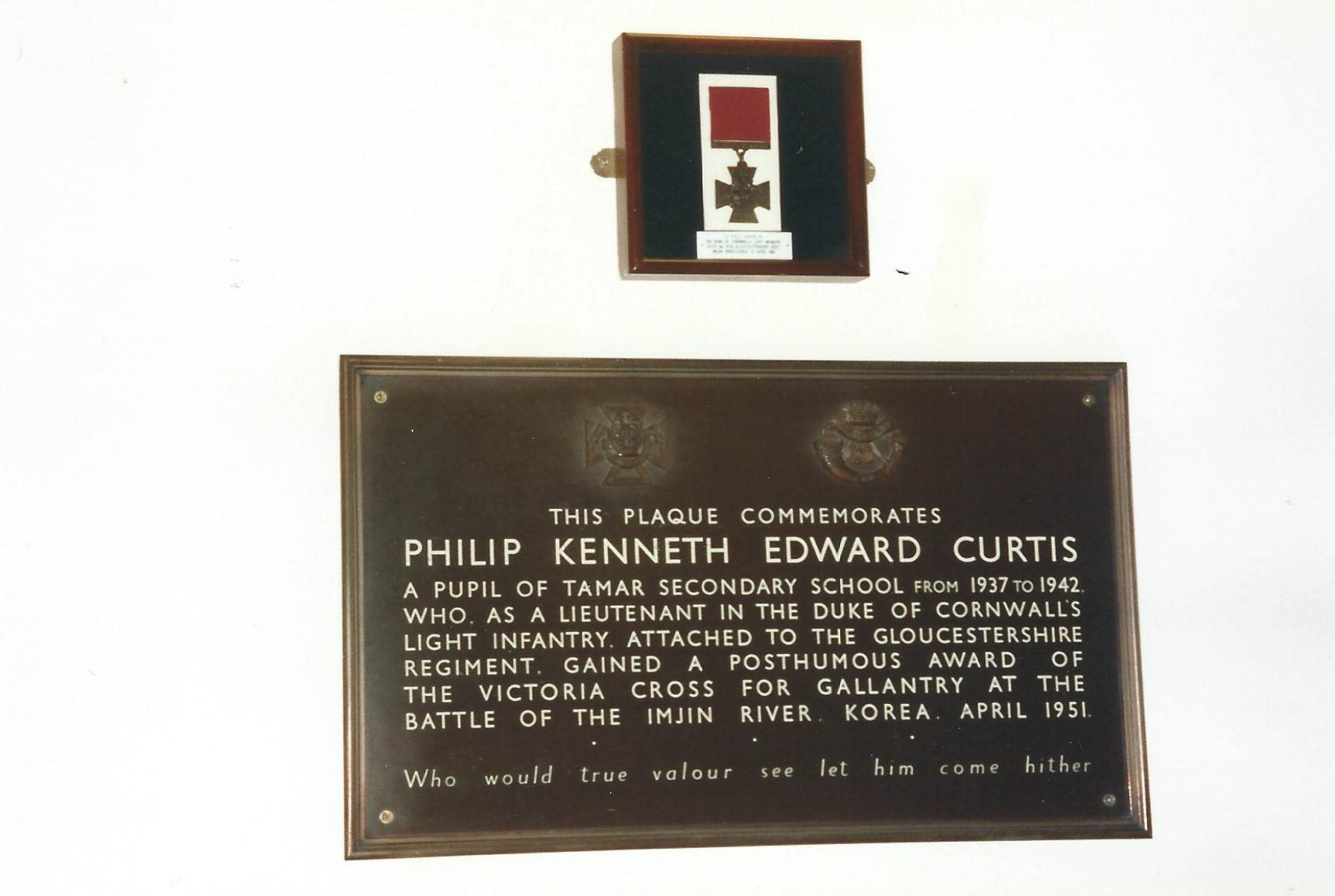 Lieutenant P Curtis VC