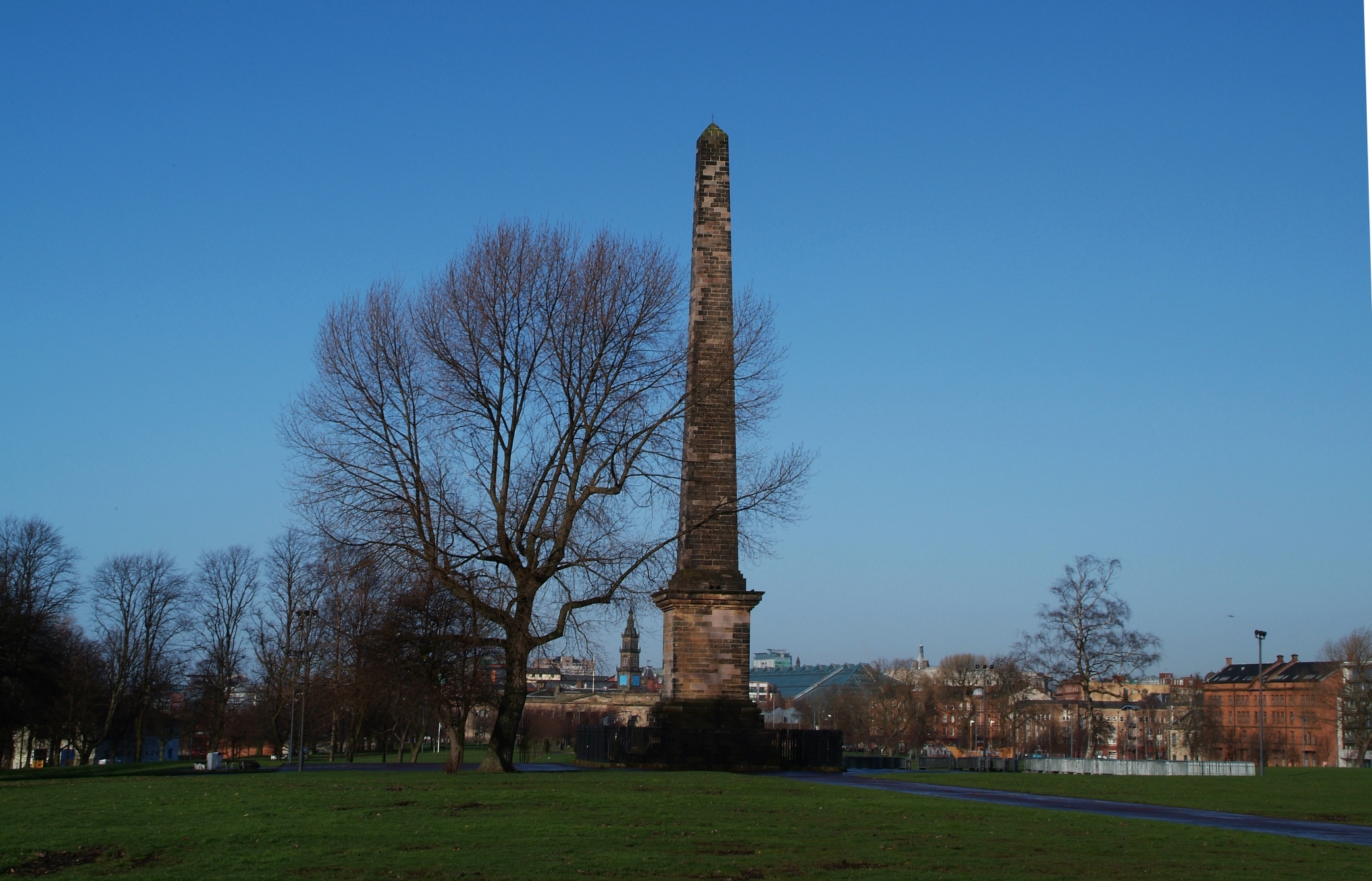 Nelson’s Column on Glasgow Green (1806), - War Memorials Online