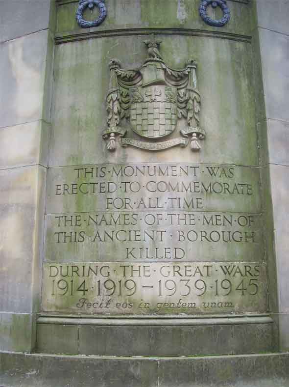 Dewsbury World War I and II