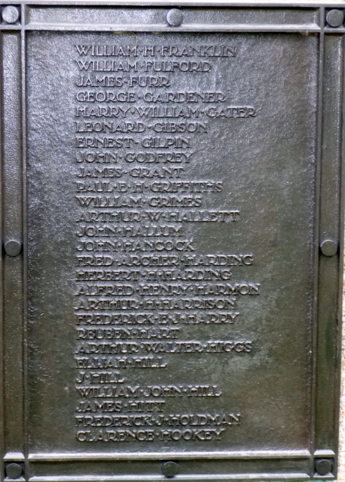 HIGHER CEMETERY CITY OF EXETER CROSS - War Memorials Online